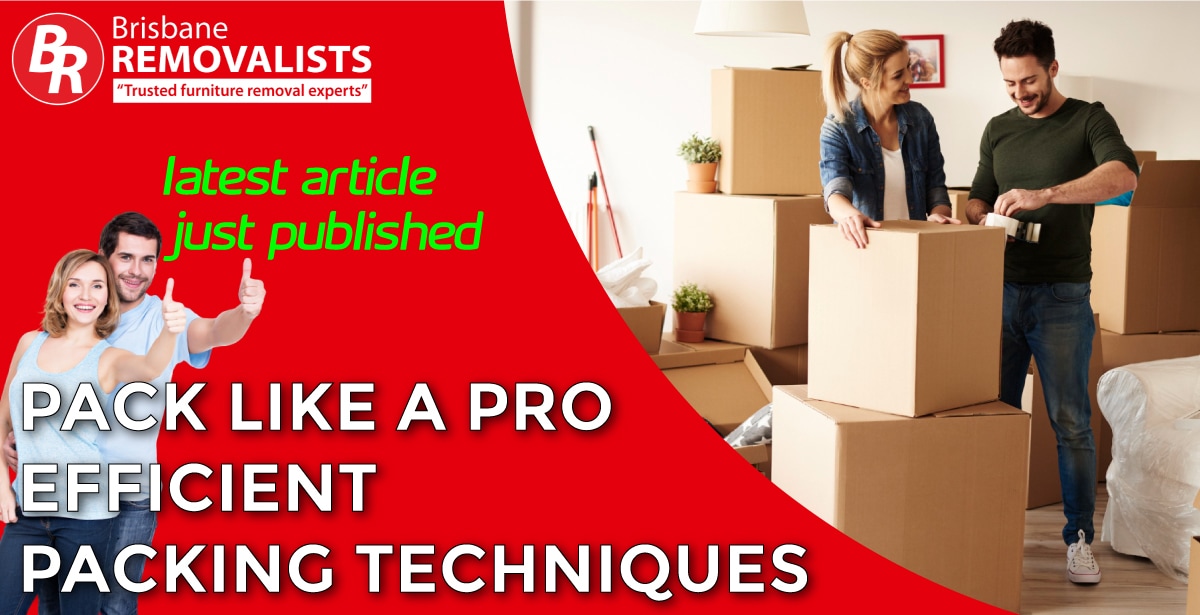 Pack Like a Pro, Safe and Efficient Packing Techniques for Moving